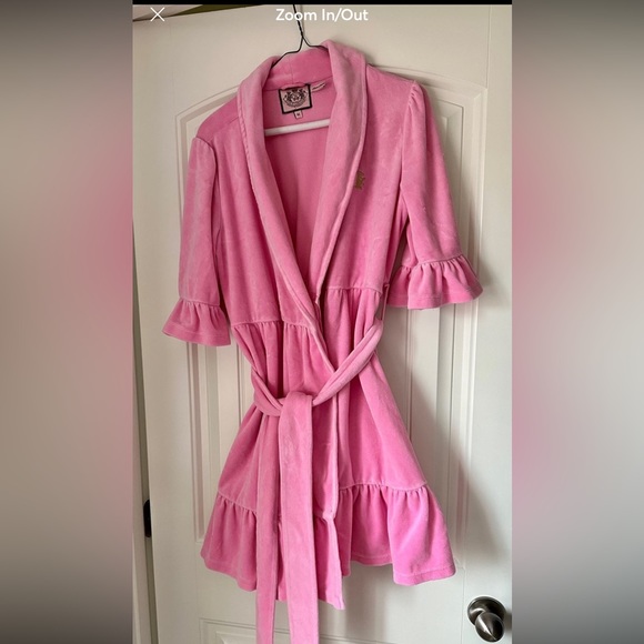 Juicy Couture | Intimates & Sleepwear | Juicy Couture Velour Robe ...